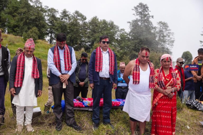 Kalilekh, Galkot: Installation of Goddess Kalika Mai and Lord Shiva Statues