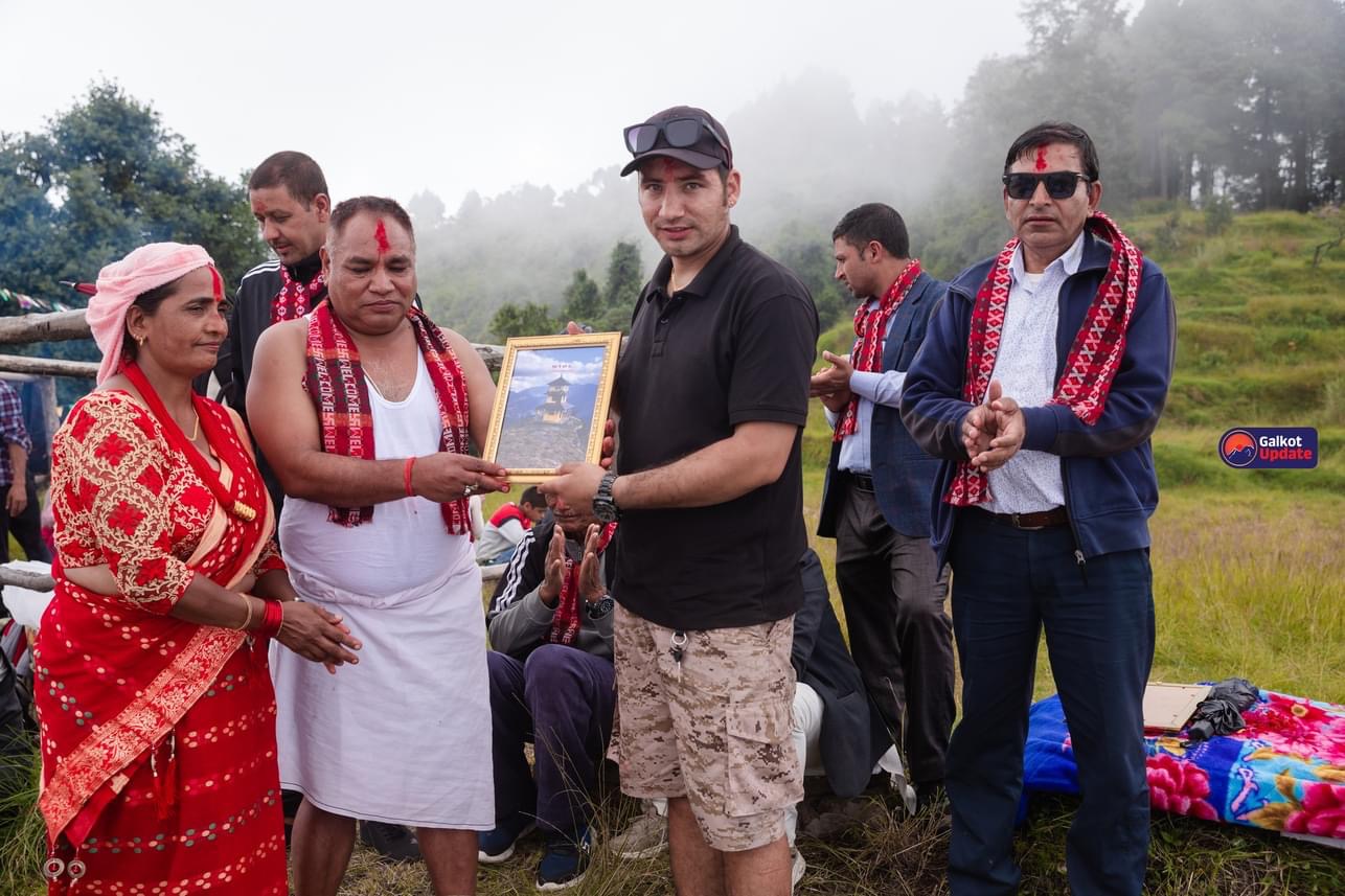 Kalilekh, Galkot: Installation of Goddess Kalika Mai and Lord Shiva Statues
